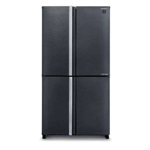 E-store | מקרר 4 דלתות מקפיא תחתון 532 ליטר Sharp SJ-8570SL עם התקן שבת מובנה - גימור נירוסטה ...