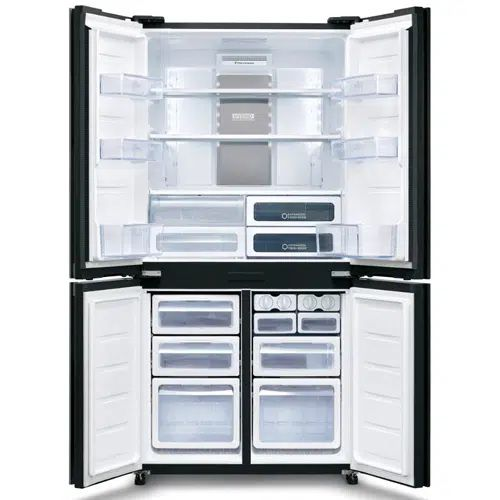 E-store | מקרר 4 דלתות נפח 608 ליטר SJ-9160BS שארפ SHARP נירוסטה | יבואן רשמי | מקררים