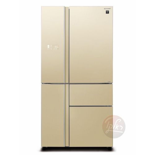 E-store | מקרר ‏‏668 ‏ליטר Sharp SJ9730GL שארפ 5 דלתות זכוכית שמפניה | ראלקו | מקררים