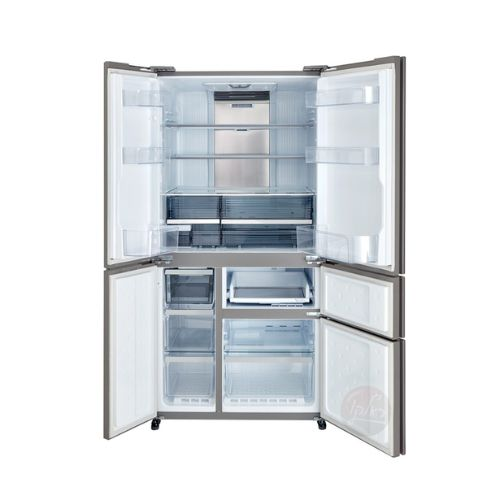 E-store | מקרר ‏‏668 ‏ליטר Sharp SJ9730GL שארפ 5 דלתות זכוכית שמפניה | ראלקו | מקררי 4 ו-5 דלתות